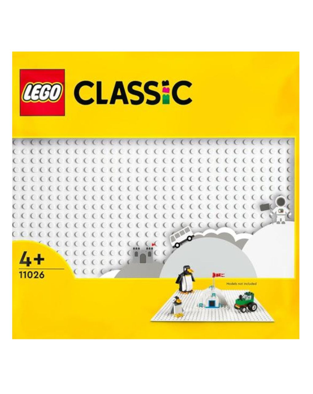 Lego classic white baseplate 11026 | Prénatal Store Online